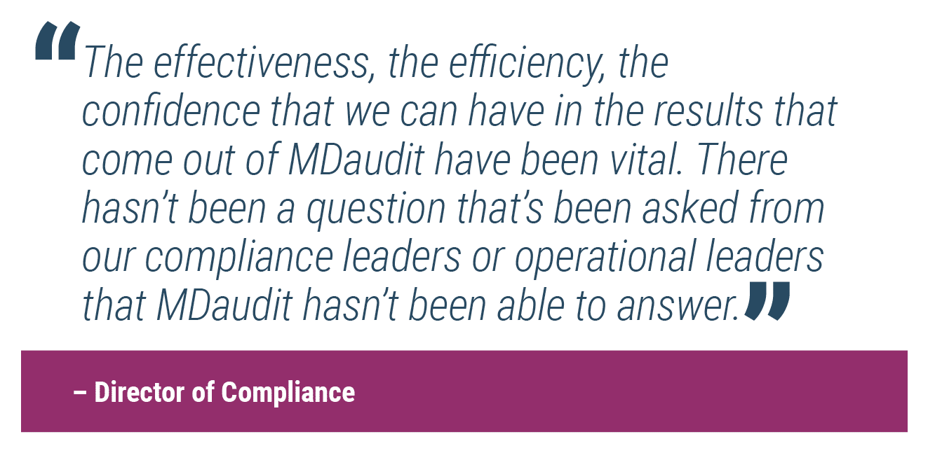 Nonprofit Health System - MDaudit